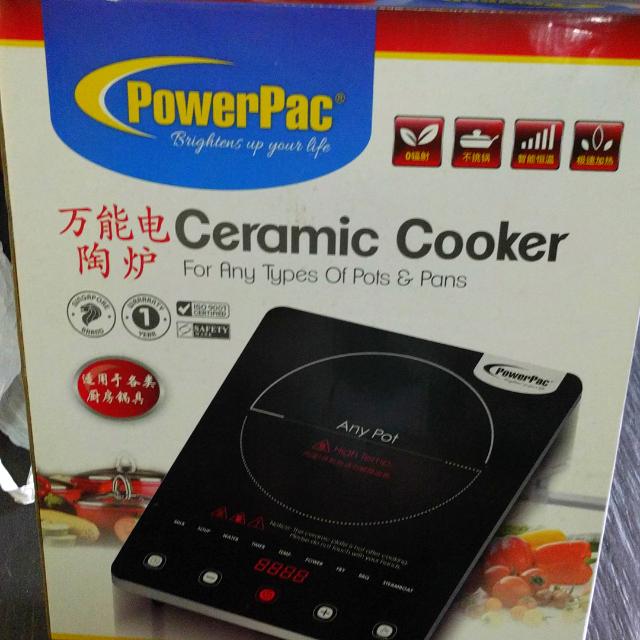 PowerPac Ceramic Cooker, TV & Home Appliances, Kitchen Appliances ...
