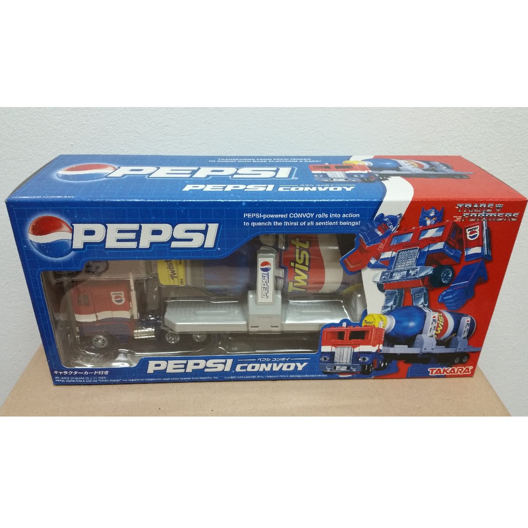 Transformers Pepsi Convoy Optimus Prime, Hobbies & Toys, Toys & Games ...