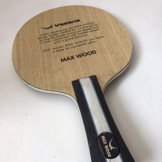 Yasaka Maxwood (Table Tennis Racket), Sports Equipment, Sports & Games ...