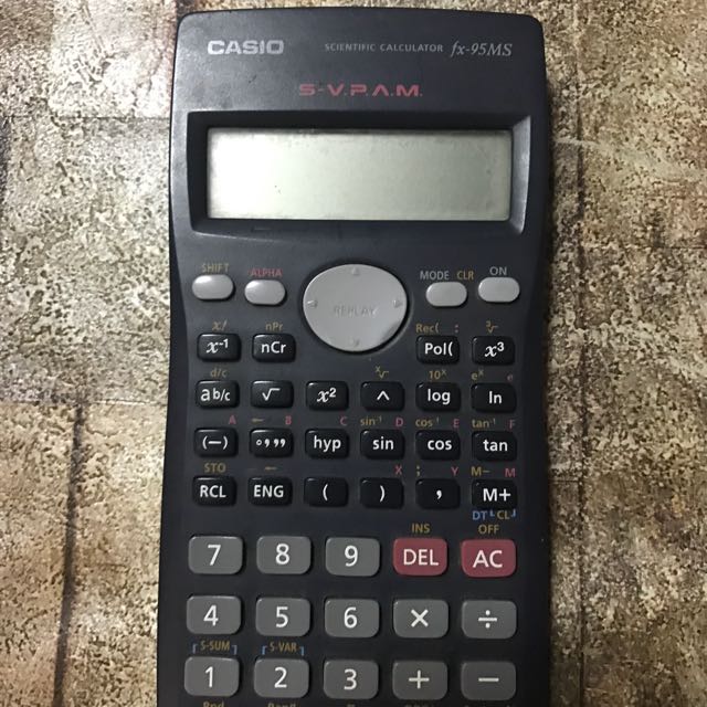 Casio Scientific Calculator Fx-95MS, Computers & Tech, Printers ...