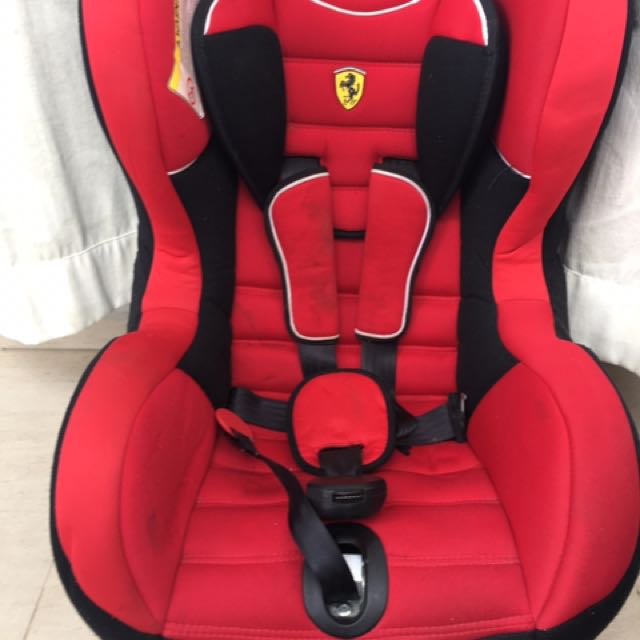 Ferrari Car seat, Babies & Kids, Babies & Kids Fashion on Carousell