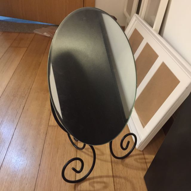 IKEA Stand Mirror (MYKEN), Furniture & Home Living, Home Decor, Mirrors ...
