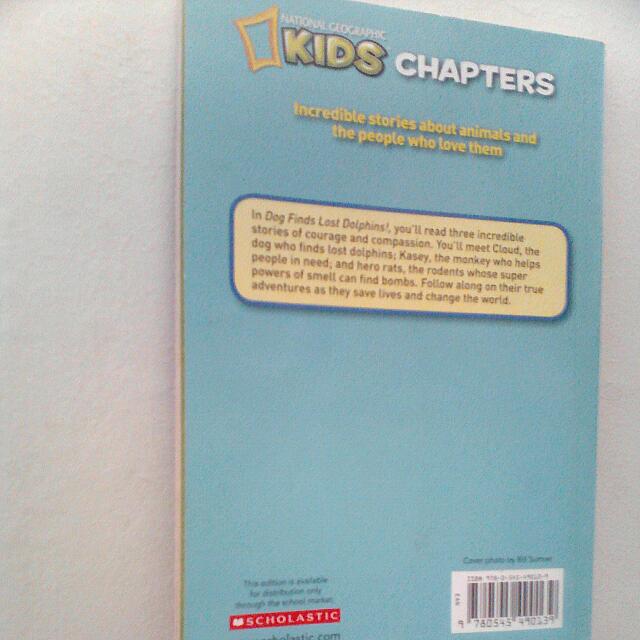 National Geographic Kids Book (Dog Finds Lost Dolphins By Elizabeth ...