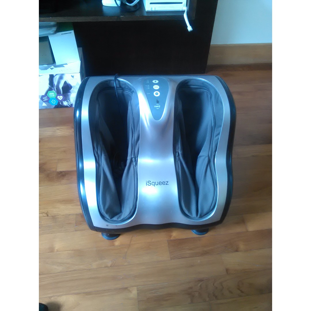 OSIM iSqueez Foot Massager, Health & Nutrition, Massage Devices on ...