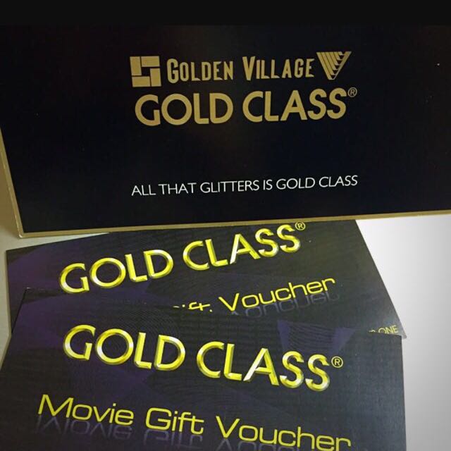 2 Gold Class Tics+$40 Wine & Dine Voucher, Tickets & Vouchers, Vouchers ...