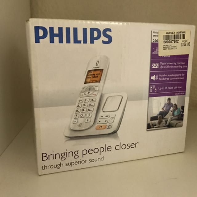 Philips Home Cordless Phone, Furniture & Home Living, Furniture, Other ...