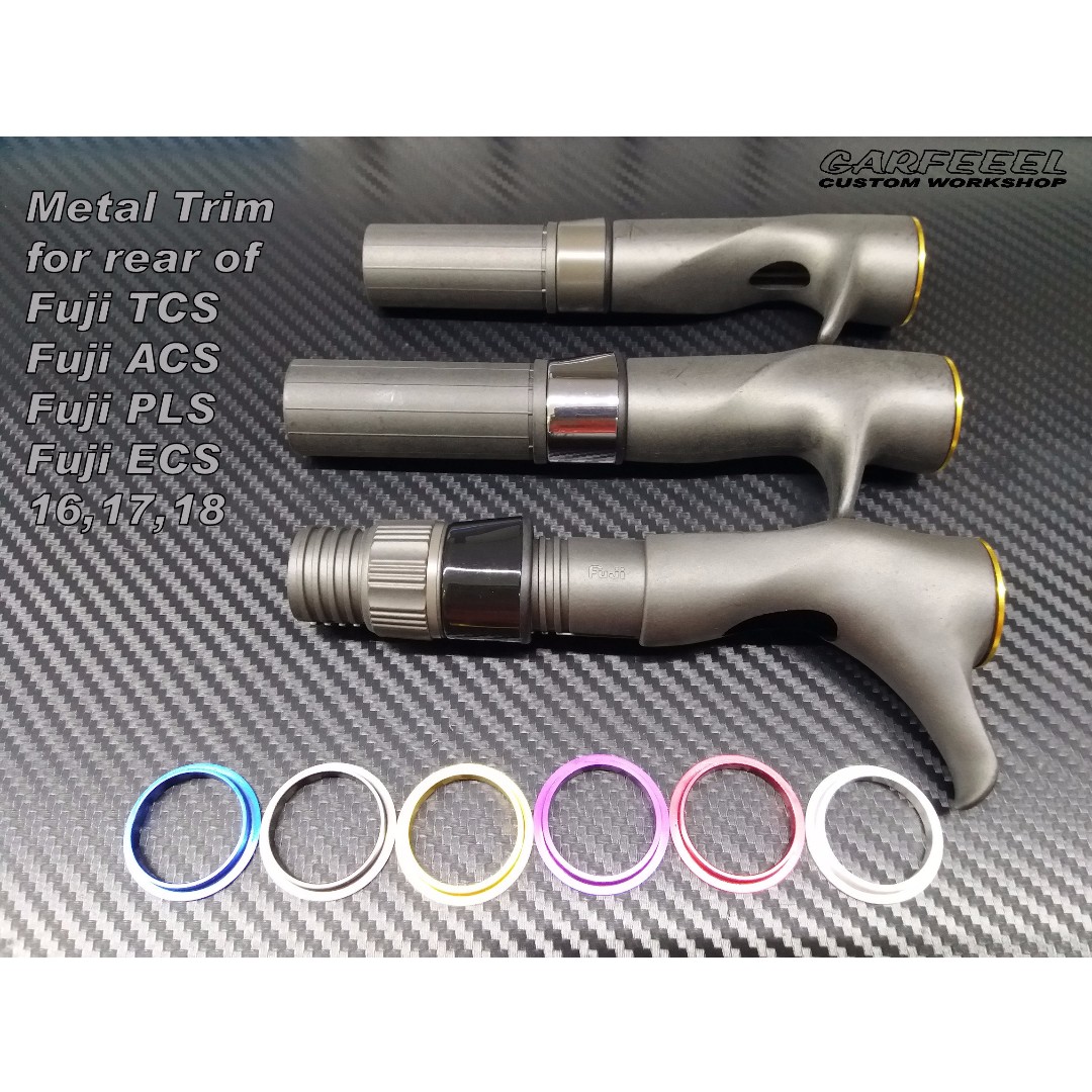 Rod Building Metal Trim For Fuji Baitcasting Reelseat 16 17 18, Sports ...