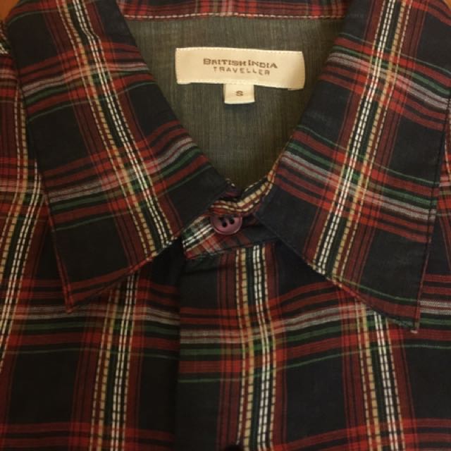 Brand New British India Linen Shirt, Men's Fashion, Tops & Sets, Formal ...