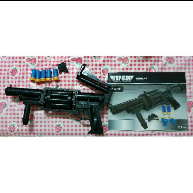 Built - Lego Compatible Life-sized Shotgun With Revolving Chamber And ...