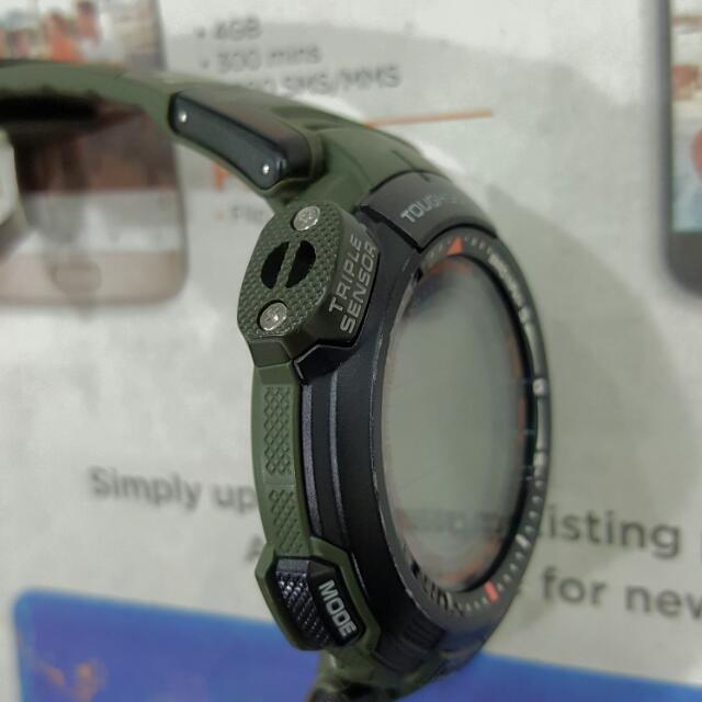 CASIO PROTREK Triple Sensor, Mobile Phones & Gadgets, Wearables & Smart Watches on Carousell