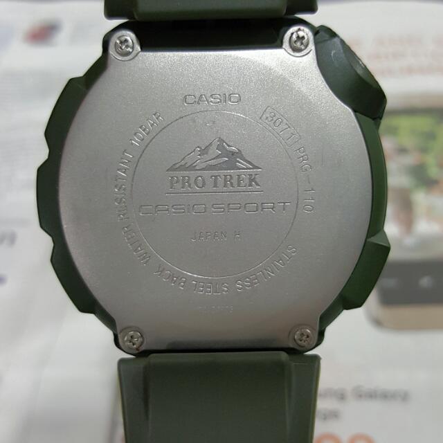 CASIO PROTREK Triple Sensor, Mobile Phones & Gadgets, Wearables & Smart Watches on Carousell