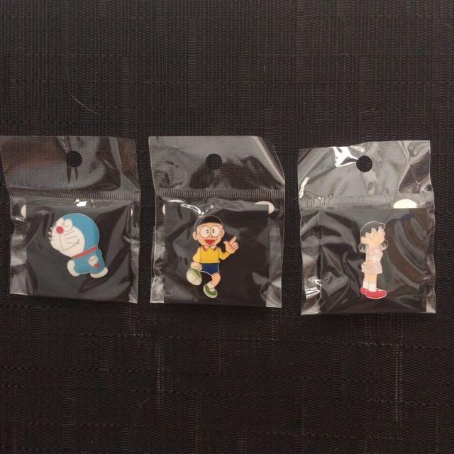 Doraemon Pins, Hobbies & Toys, Toys & Games on Carousell