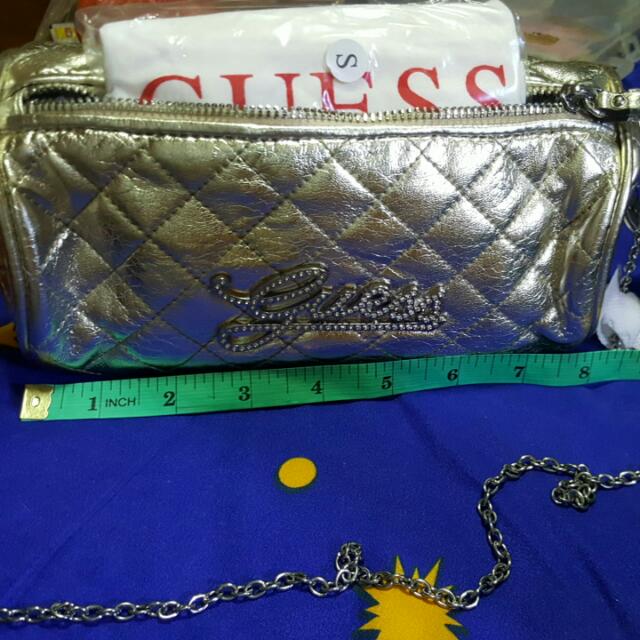 Guess Chain Sling Bag ( Unremover Chain), Women's Fashion, Bags ...