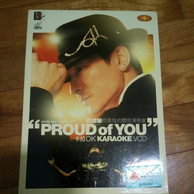 Original Andy Lau and Others Karaoke VCDs, Hobbies & Toys, Music & Media, CDs & DVDs on Carousell