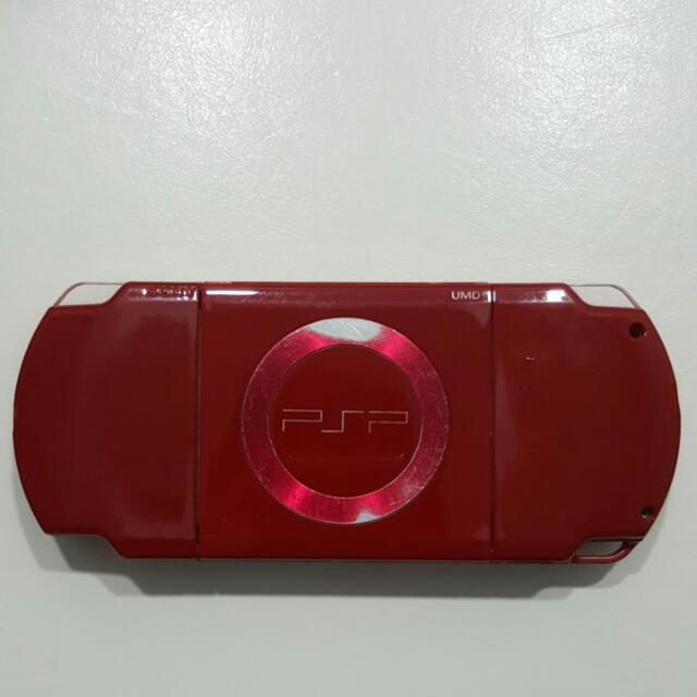 RED PSP SLIM 3000( Modified Version 6.60 PRO Firmware), Video Gaming ...
