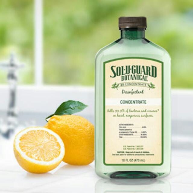 Sol-U-Guard Botanical 2x Concentrate Disinfectant 473ml, TV & Home ...