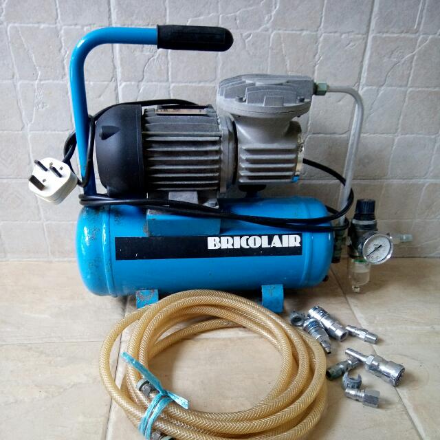 BRICOLAIR Italian Made 5 HP Air Compressor, Car Accessories on Carousell