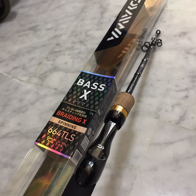 Daiwa Bass X Rod + Tesa Lip Grip + Free Lures, Sports Equipment ...