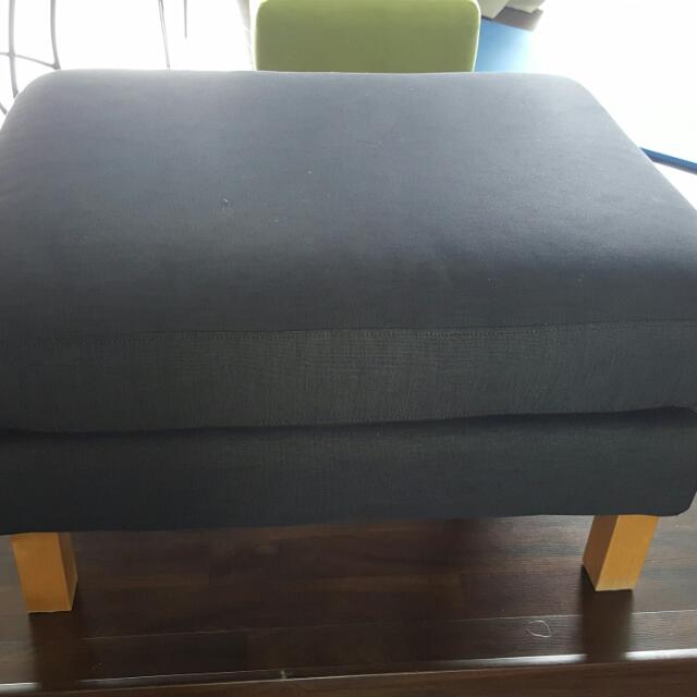 Grey Sofa Stool, Furniture & Home Living, Furniture, Sofas on Carousell