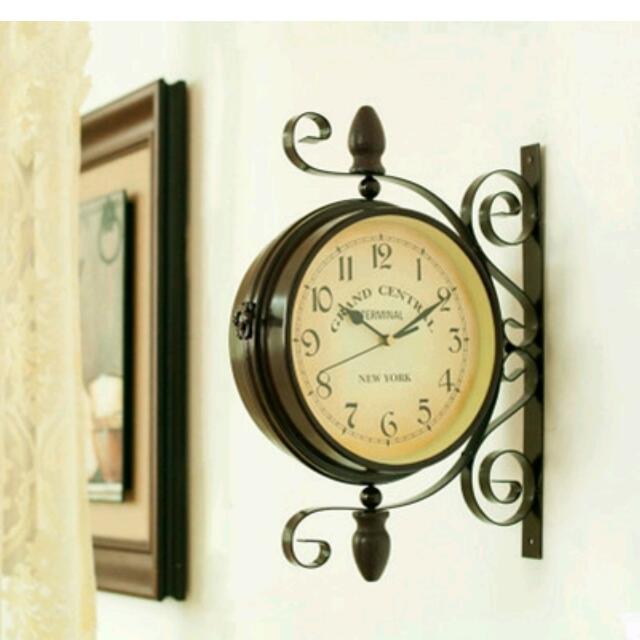 Hanging Clock, Furniture & Home Living, Home Decor Accessories, Wall ...