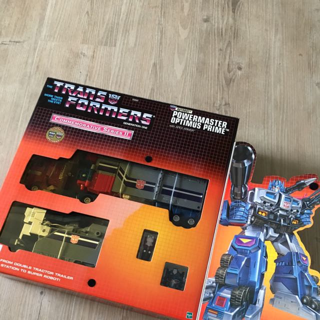 Hasbro Transformers G1 Commemorative Series II Powermaster Optimus ...