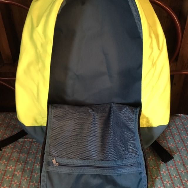 Nike Neon Yellow Backpack, Men's Fashion, Bags, Backpacks on Carousell
