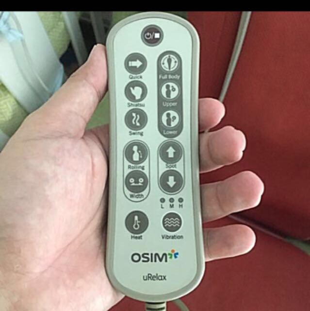 Osim uRelax Back Messager, Health & Nutrition, Massage Devices on Carousell