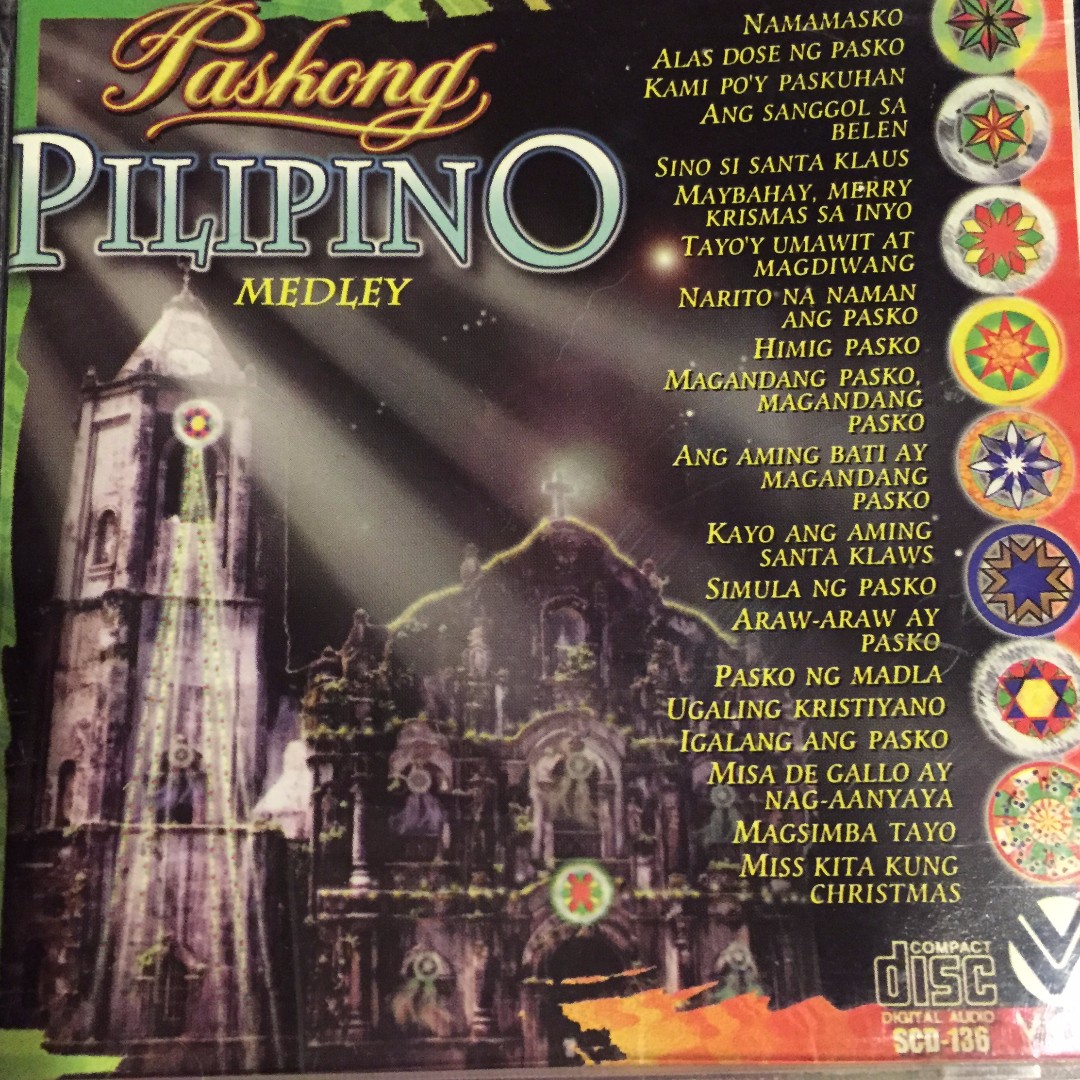Paskong Pilipino Medley - Christmas cd, Hobbies & Toys, Music & Media ...