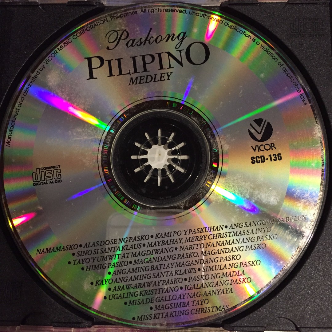 Paskong Pilipino Medley - Christmas cd, Hobbies & Toys, Music & Media ...