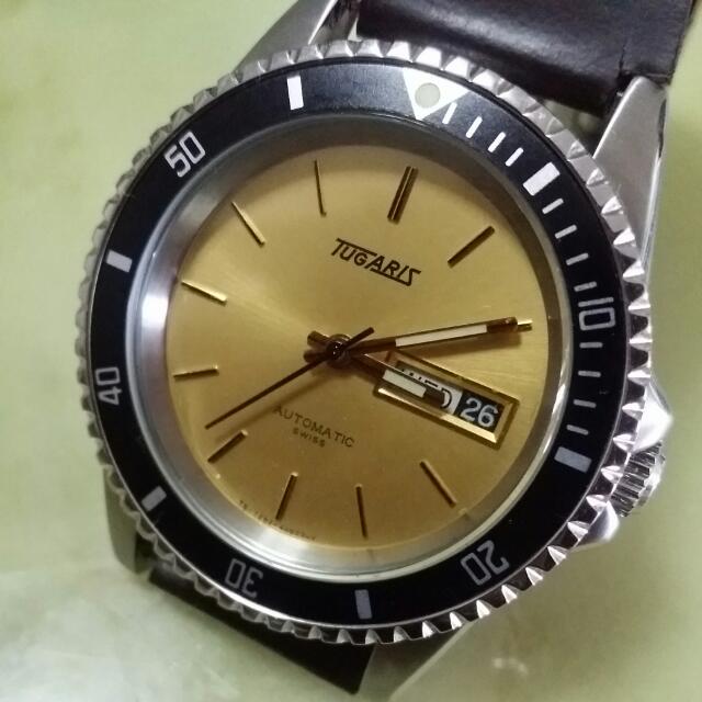 Tugaris Diver Watch Automatic Swiss, Women's Fashion, Watches ...
