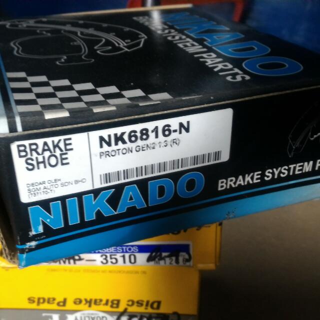 Brake Pad Gen2,persona,satrianeo Dan Brake SHOE, Auto Accessories on ...