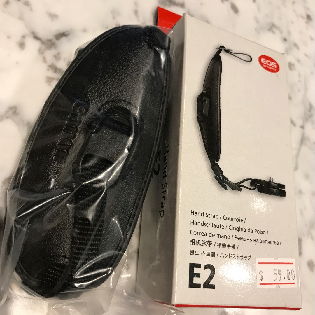 Canon E2 Hand Strap. Brand new., Photography, Photography Accessories ...