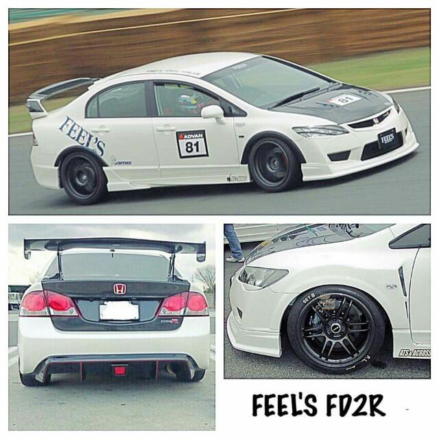 Fd2r Fd2 Fd1 Replica Feel's Design, Car Accessories on Carousell