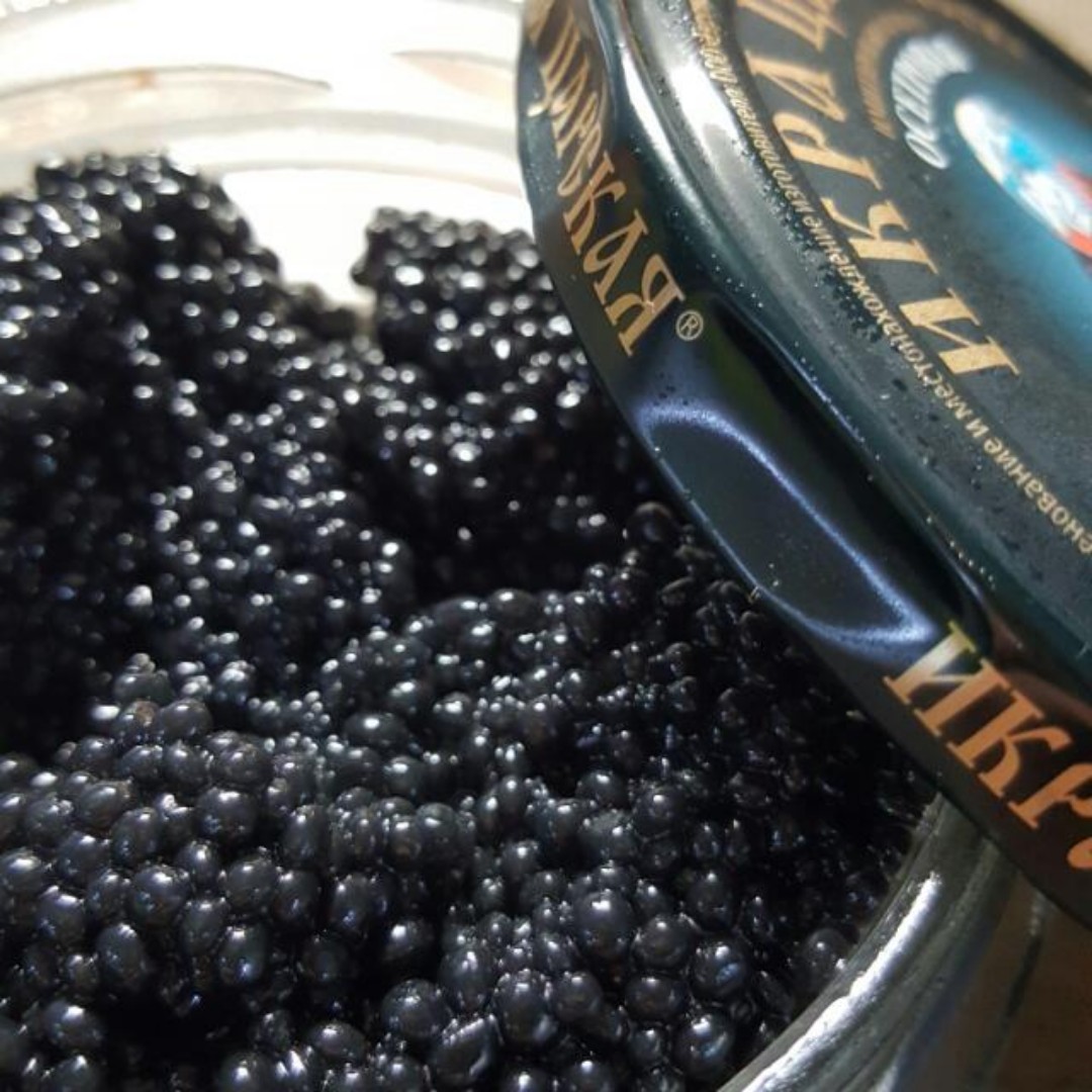 Russian Tzar Caviar! Black Russian sturgeon fish roe. PROMOTION ...
