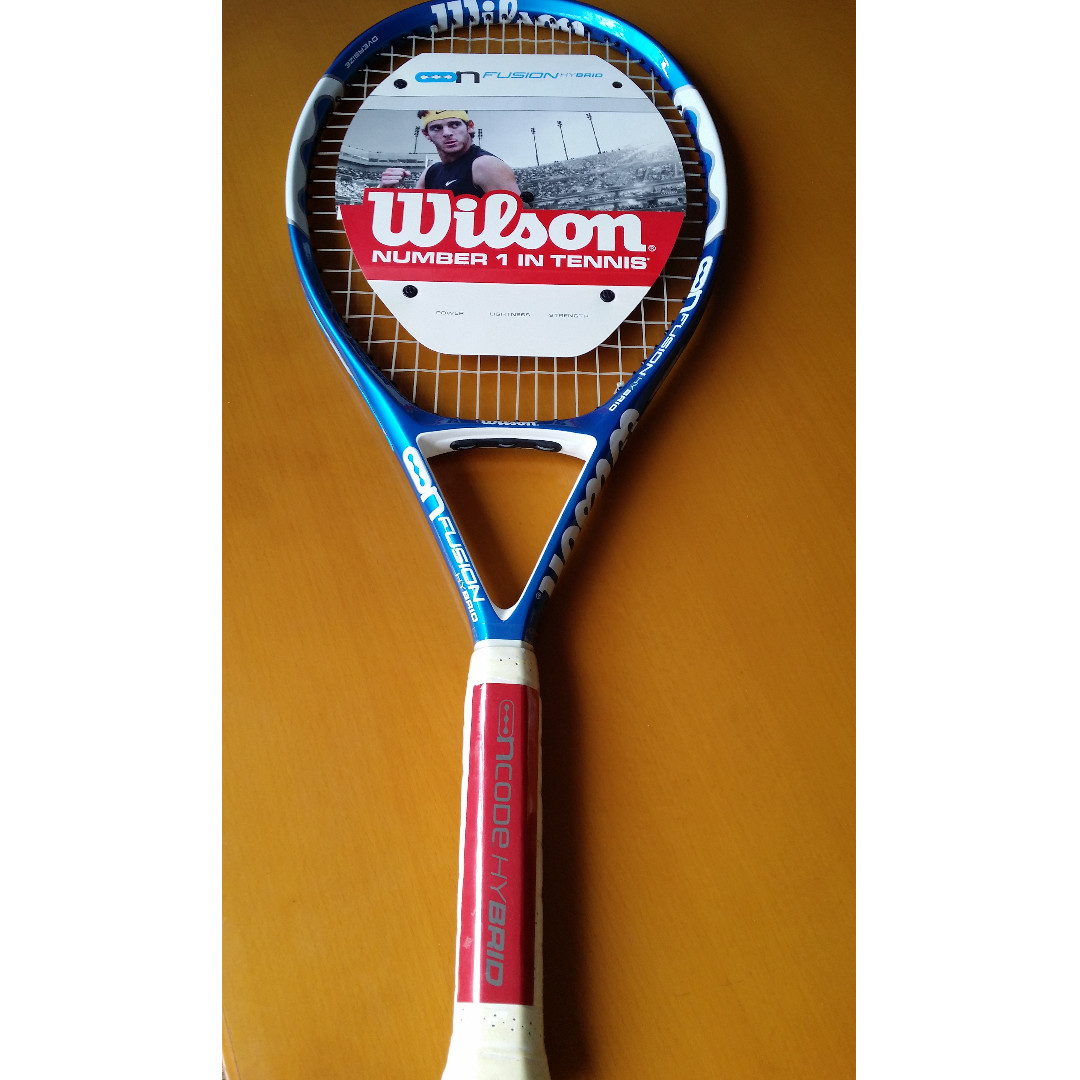 Wilson Tennis Racket / Racquet - nfusion 110, Sports Equipment, Sports ...