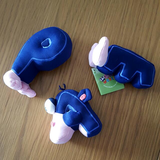 APE - WordWorld Magnetic Educational Plush Pull Apart Letter ...