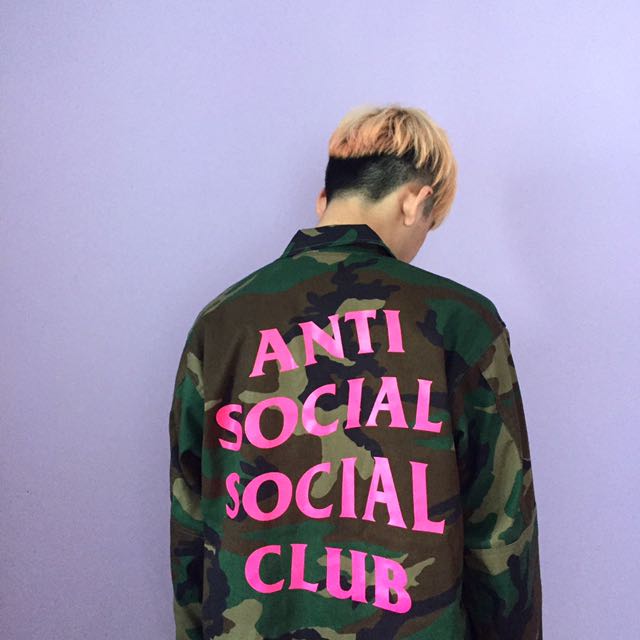 ASSC CAMO Jacket, Men's Fashion, Tops & Sets, Hoodies on Carousell
