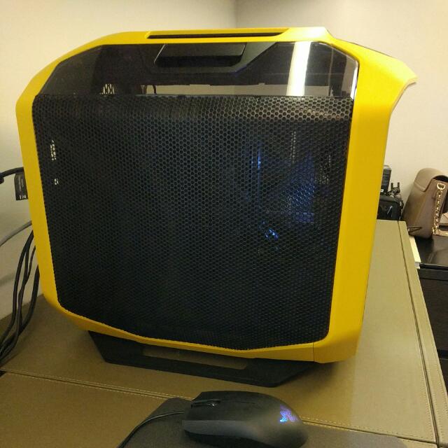 Corsair Graphite 380T Mini ITX Case (Bumble Bee), Computers & Tech ...