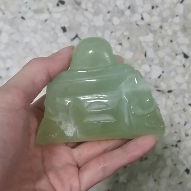 Laughing buddha Jade Statue, Hobbies & Toys, Memorabilia & Collectibles ...