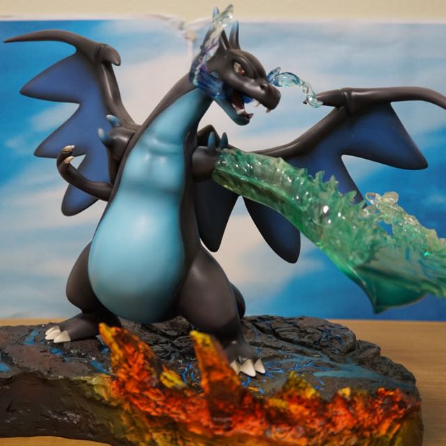 Mega Charizard X Resin, Hobbies & Toys, Toys & Games on Carousell