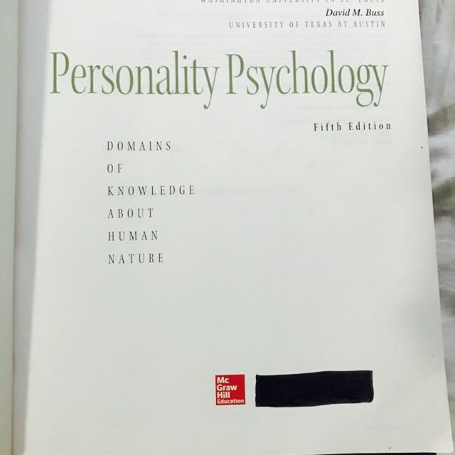 Personality Psychology (5th Edition), Hobbies & Toys, Books & Magazines ...