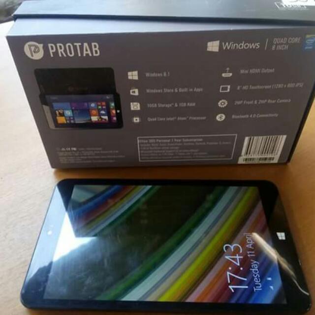 PROTAB WINDOWS TAB, Computers & Tech, Parts & Accessories, Software on ...