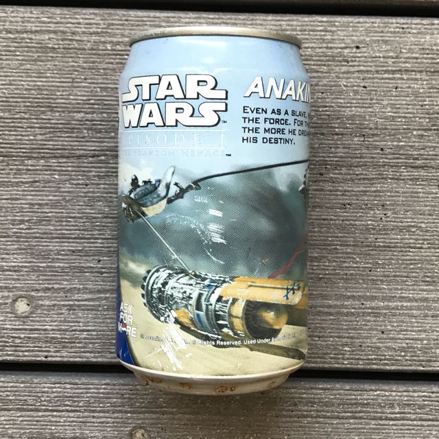 Rare Star Wars Episode 1 Pepsi Can, Hobbies & Toys, Memorabilia ...