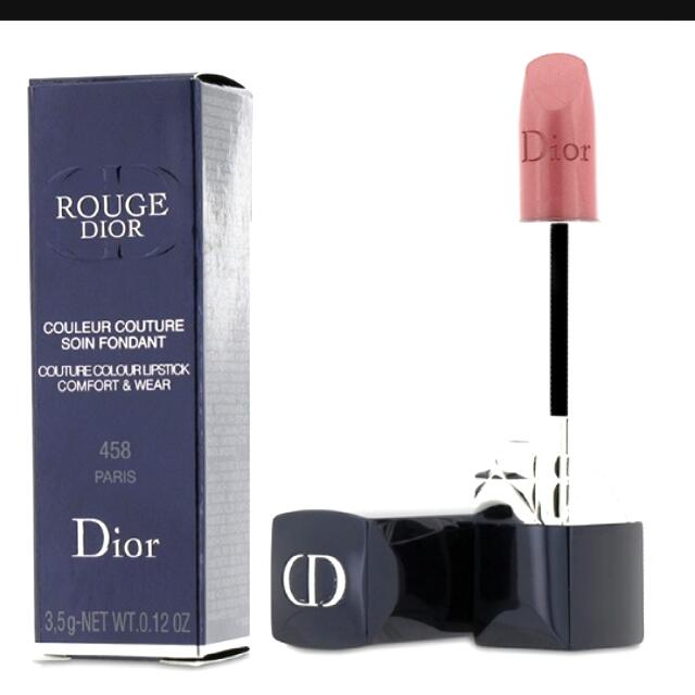 AUTHENTIC ! LIPSTICK ROUGE DIOR #458, Beauty & Personal Care, Face ...