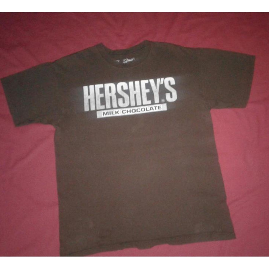 Hershey's Chocolate shirt, Men's Fashion, Tops & Sets, Tshirts & Polo Shirts on Carousell