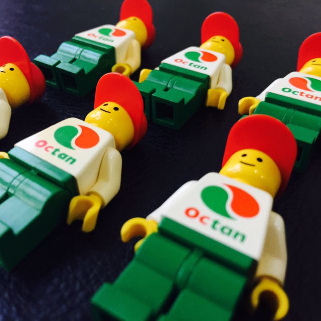 Lego Octan Vintage Town City Racing Minifigure Workmen Bbx, Toys ...