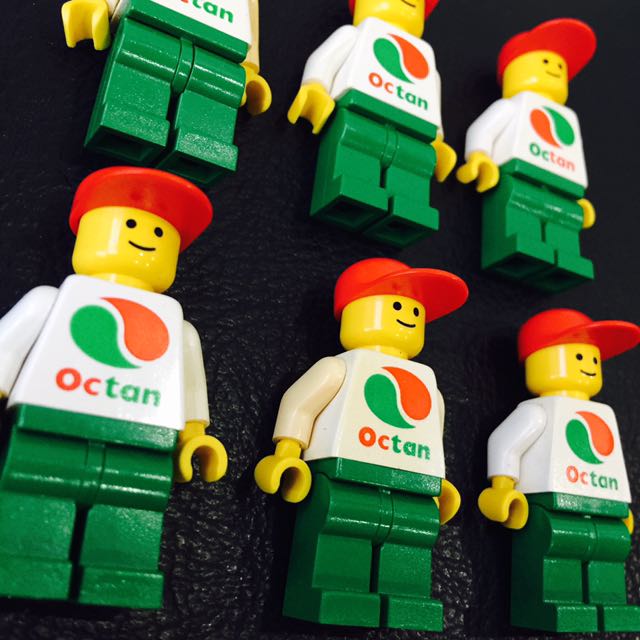 Lego Octan Vintage Town City Racing Minifigure Workmen Bbx, Toys ...