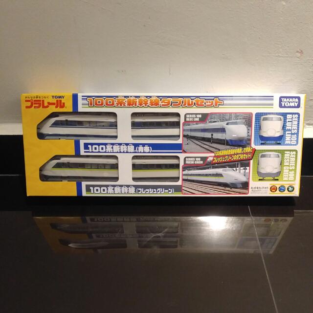 Plarail Series 100 Shinkansen Twin Pack, Hobbies & Toys, Toys & Games ...
