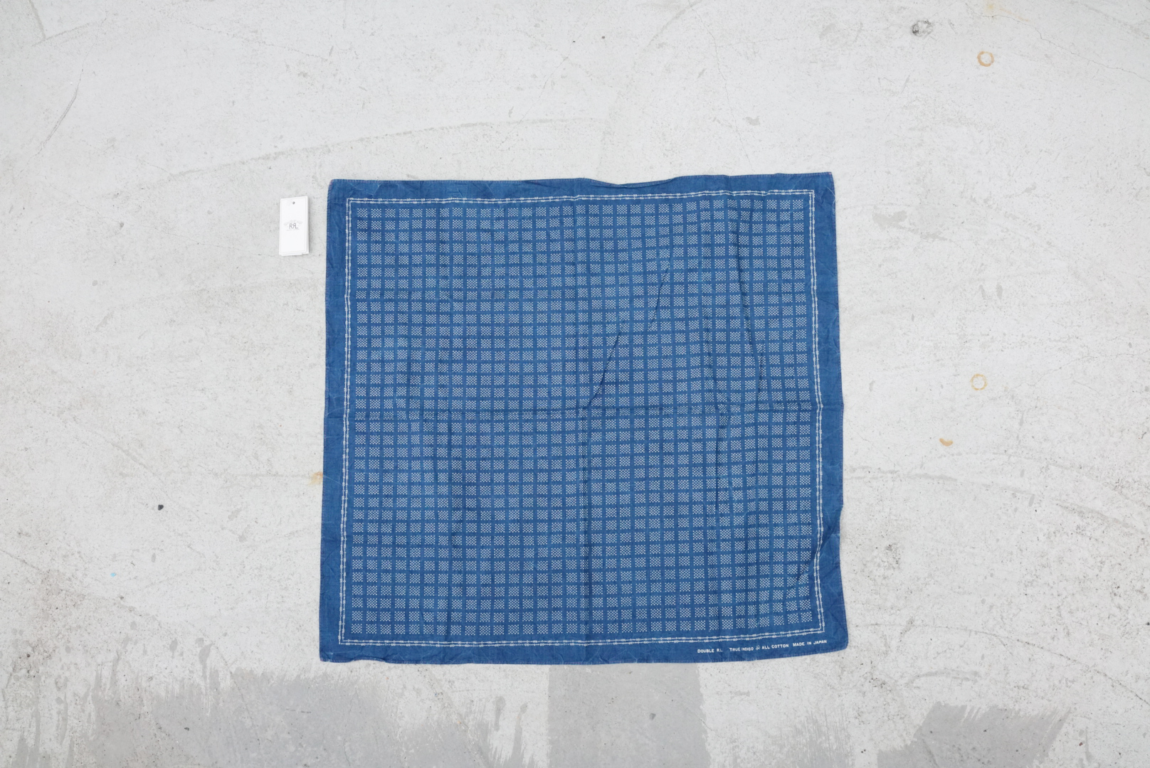 RRL/ Double RL - Indigo Bandana (Japan), 男裝, 手錶及配件, 方巾 - Carousell