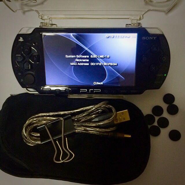 Sony PSP 2001 Piano Black, Video Gaming, Video Game Consoles ...